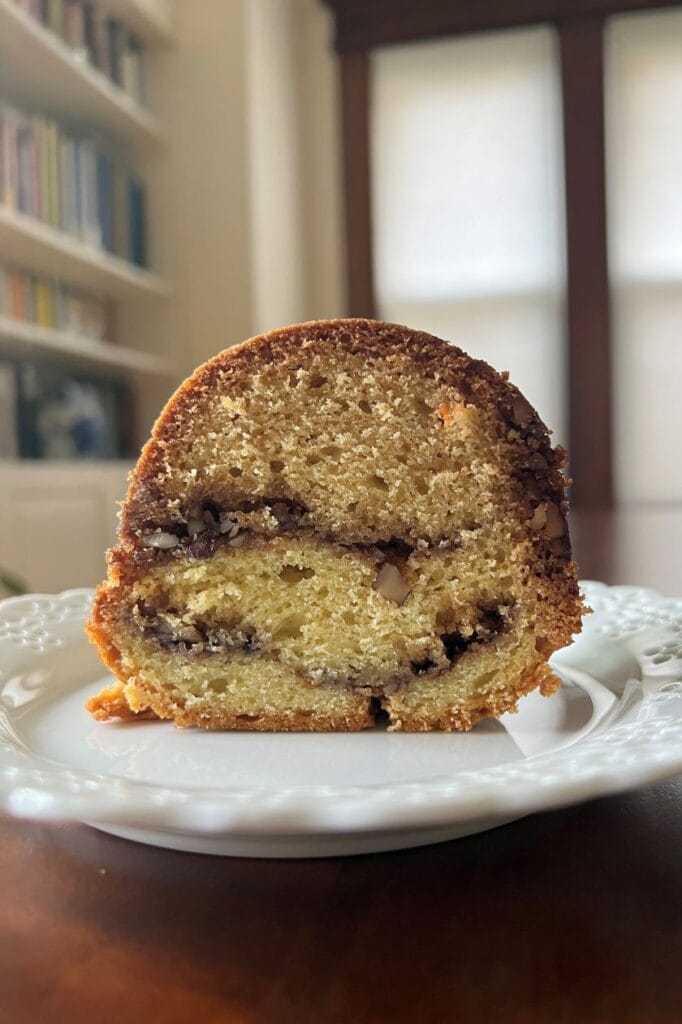 Sour Cream Coffee Cake - Cooking Deliciously
